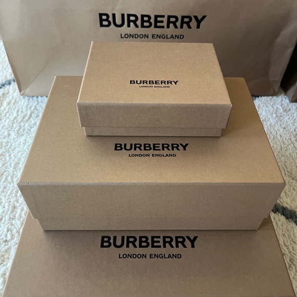 Burberry | Storage & Organization | 0 Authentic Burberry Shopping Bags ...